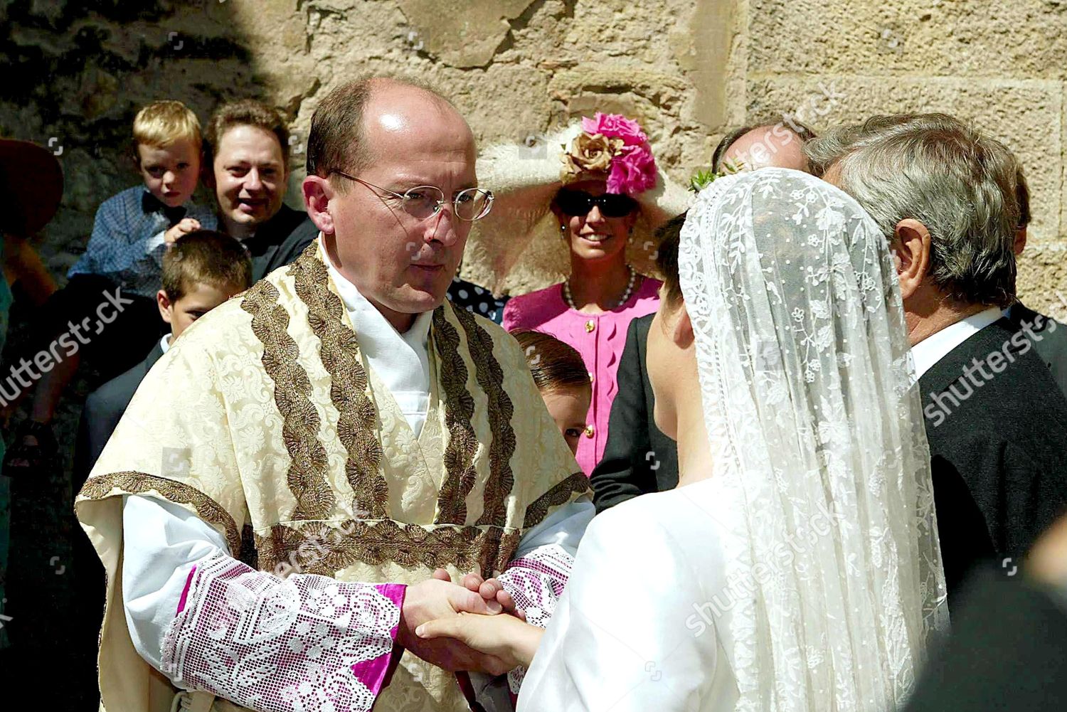 Minister Count Von Eltz Welcoming Bride Editorial Stock Photo - Stock ...