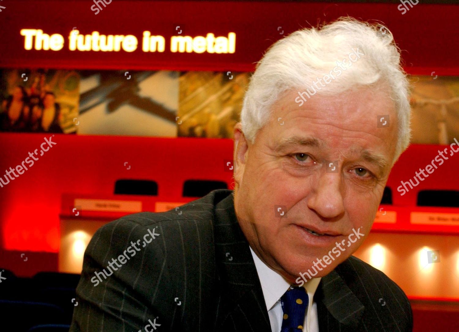 Sir Brian Moffit Ceo Corus Steel Editorial Stock Photo - Stock Image ...