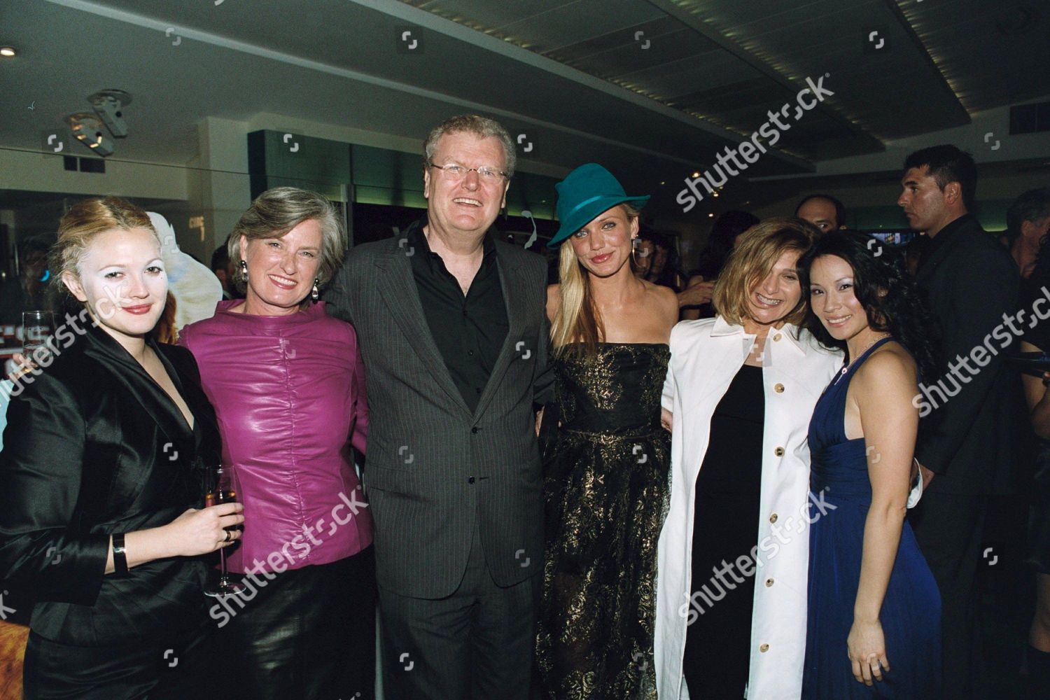 Drew Barrymore Sir Howard Stringer Cameron Editorial Stock Photo ...