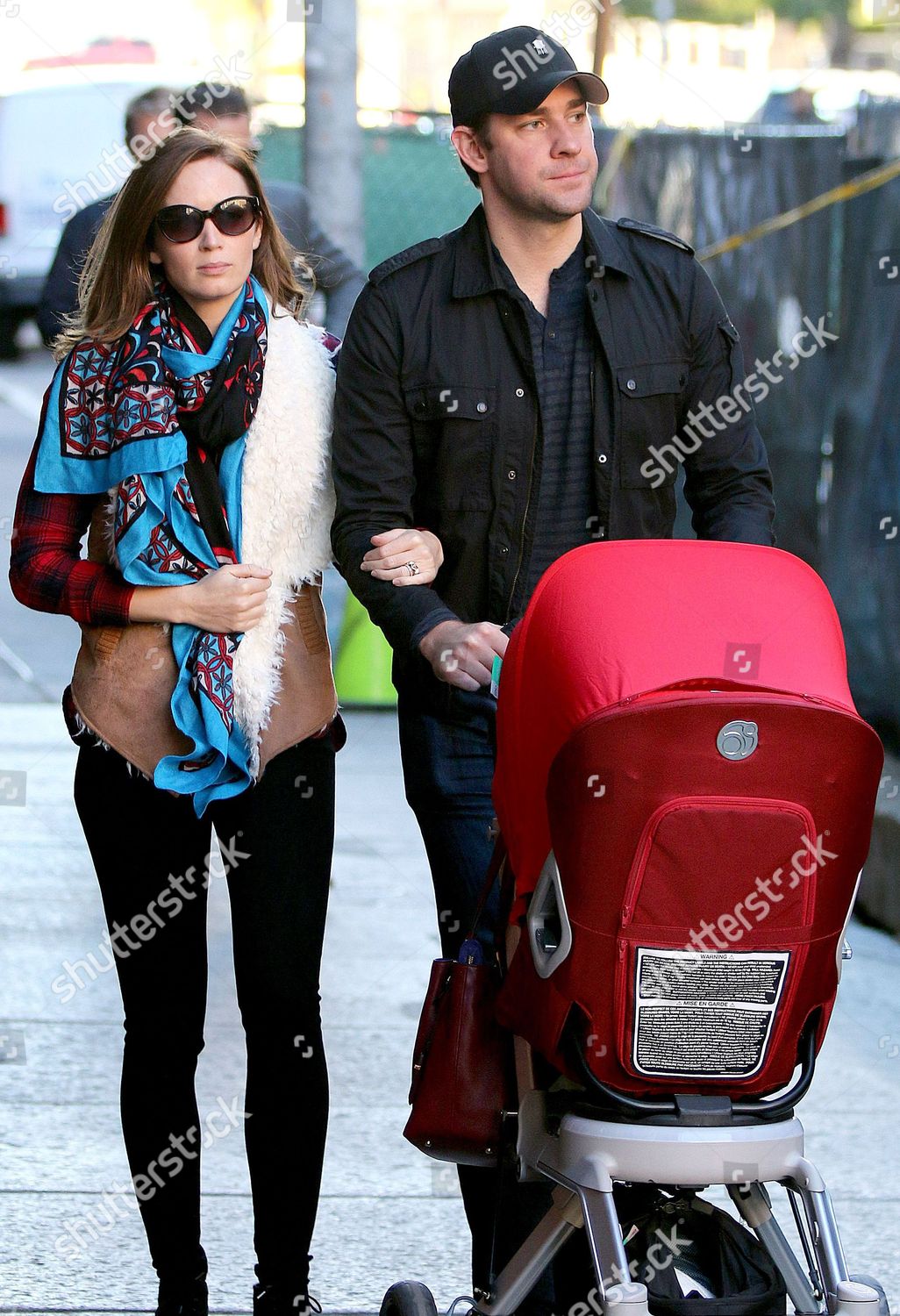 Emily Blunt John Krasinski Hazel Krasinski Editorial Stock Photo ...