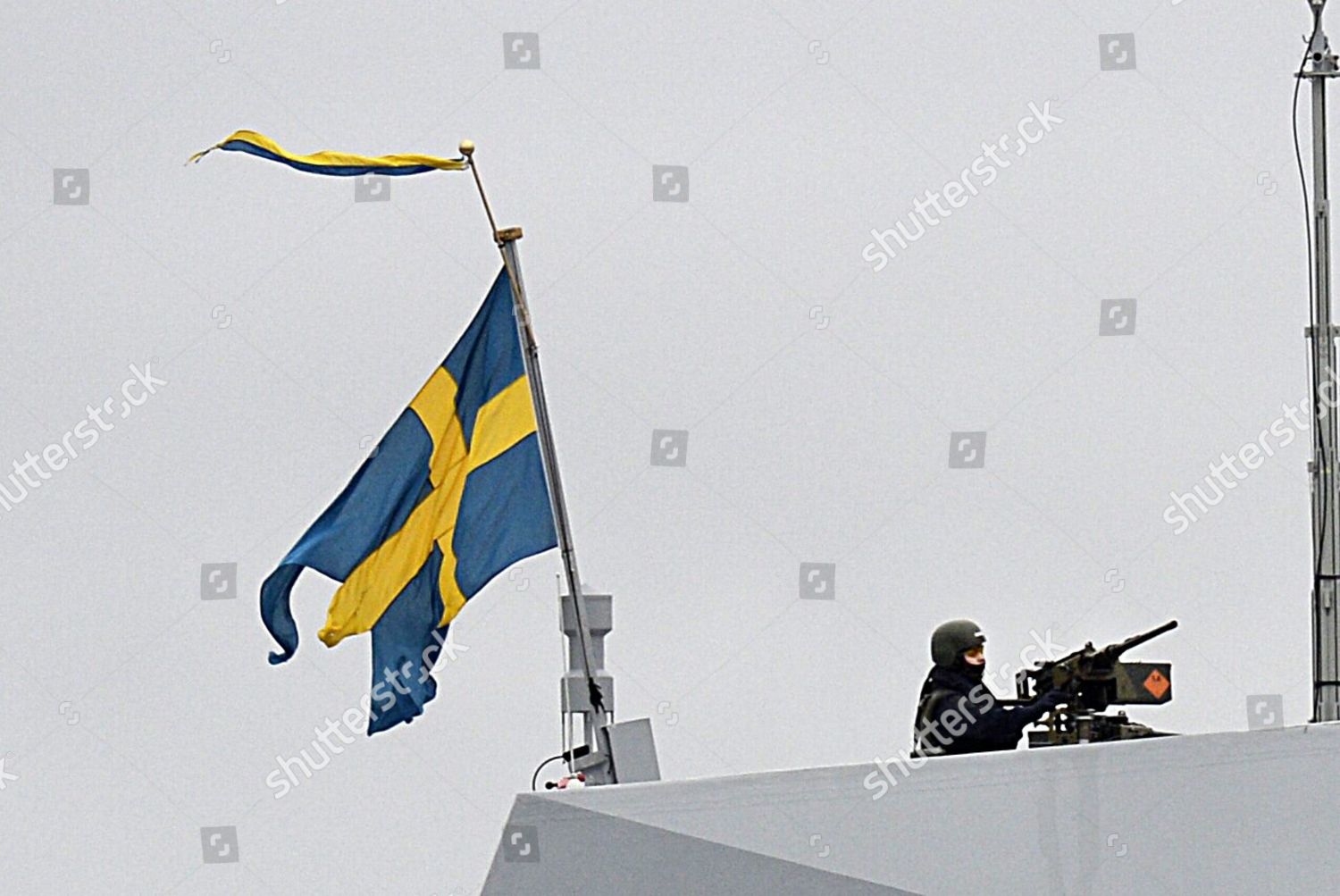 Hms Visby Visbyclass Corvette Stealth Technology Editorial Stock Photo ...