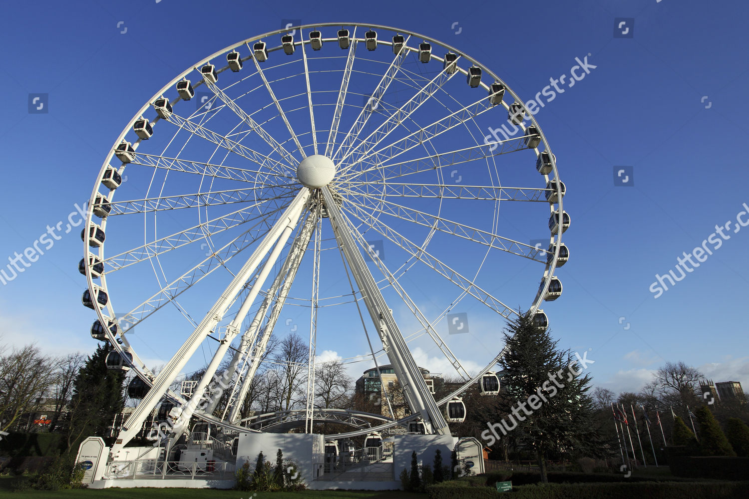 Yorkshire Wheel Giant Ferris Wheel York Editorial Stock Photo - Stock ...