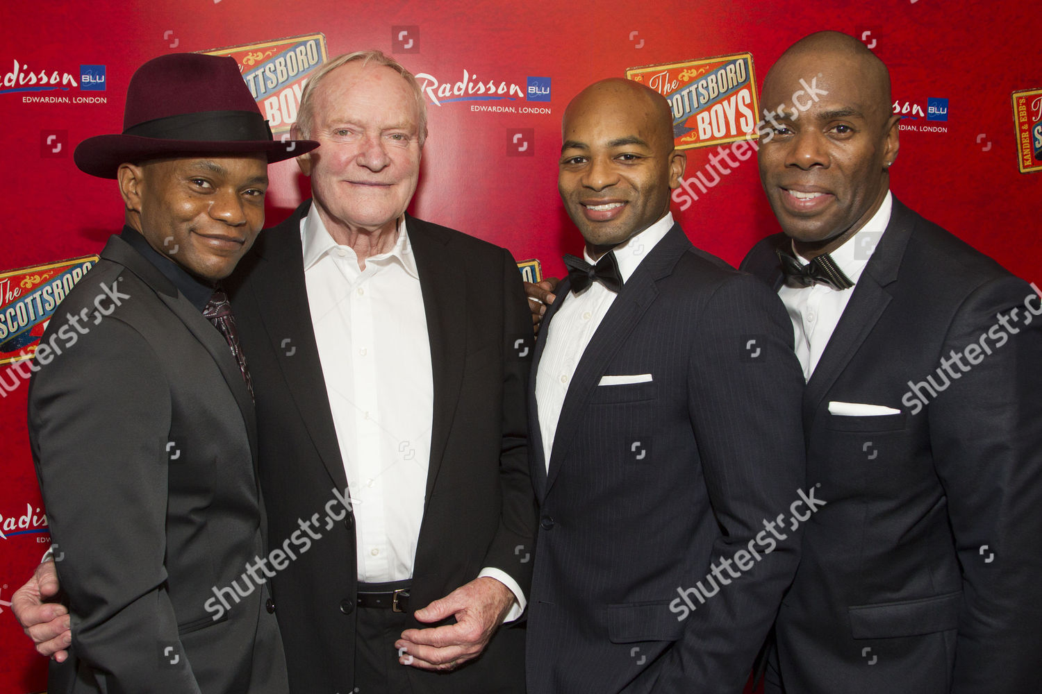 Forrest Mcclendon Julian Glover Brandon Victor Editorial Stock Photo ...