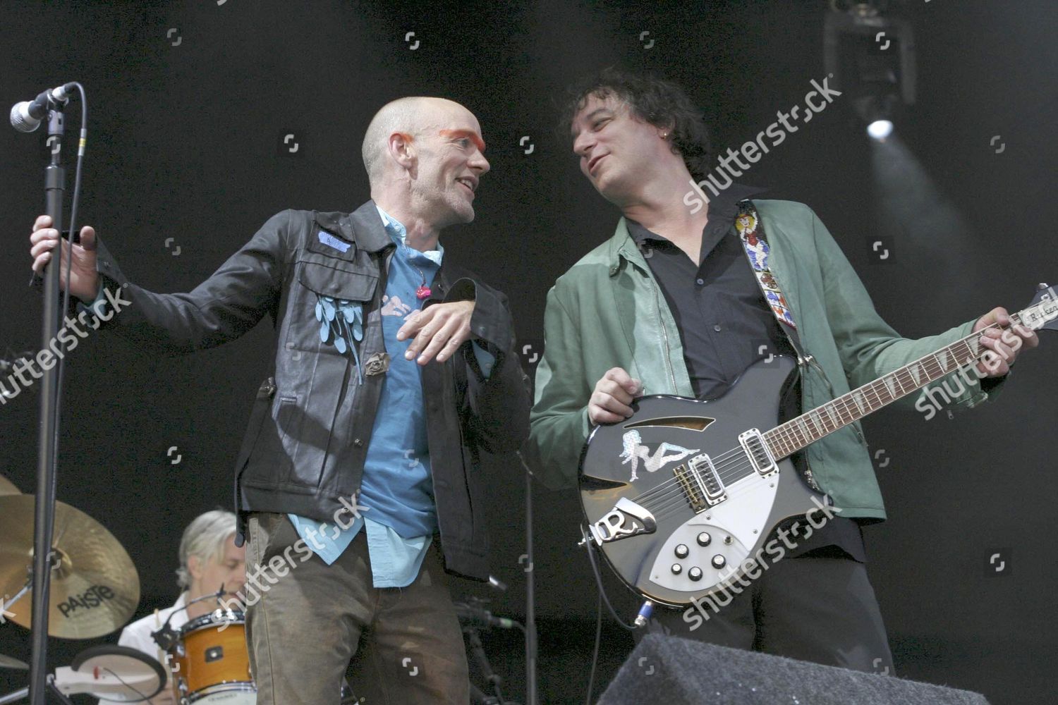 Michael Stipe Peter Buck Rem Editorial Stock Photo - Stock Image ...