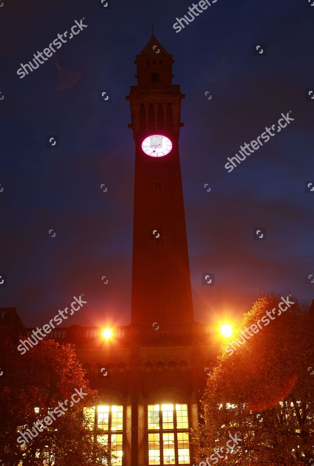 Old Joe Clocktower University Birmingham Joins Editorial Stock Photo ...
