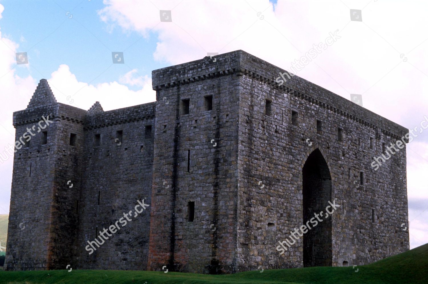 Hermitage Castle Near Hawick Borders Scotland Editorial Stock Photo ...
