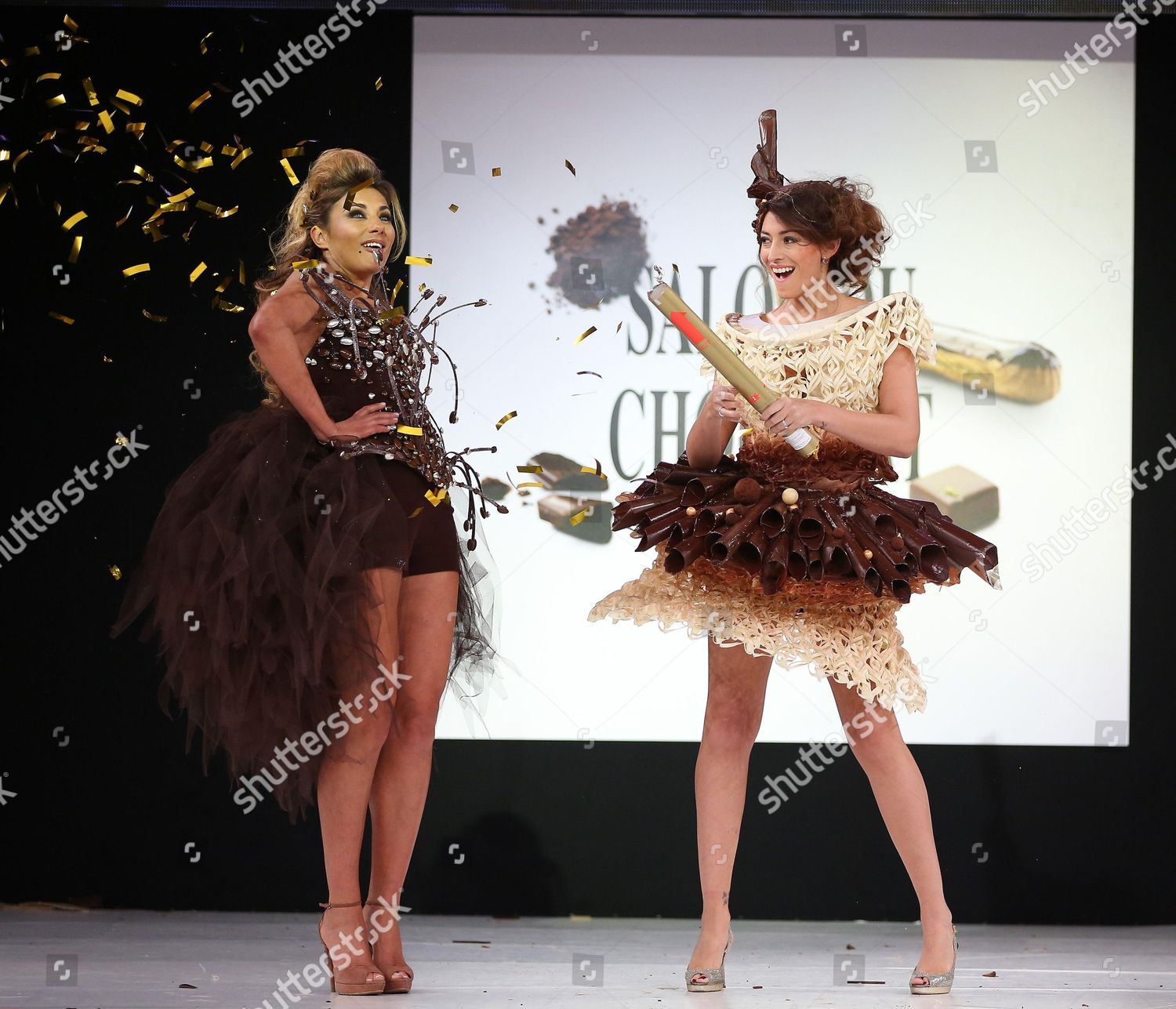 Ariane Brodier Rachel Legraintrapani Walk Runway Editorial Stock Photo ...