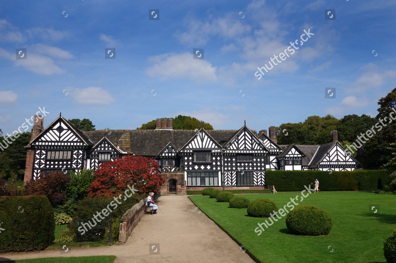 Speke Hall Tudor Timberframed Manor House Editorial Stock Photo - Stock ...