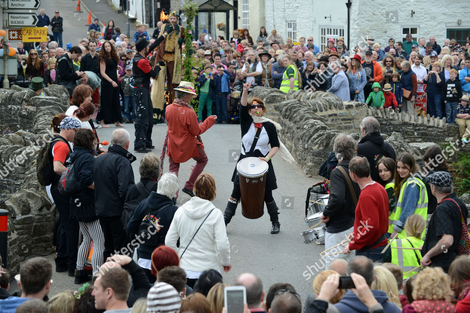 Green Man Festival May Day Celebrations Editorial Stock Photo - Stock ...