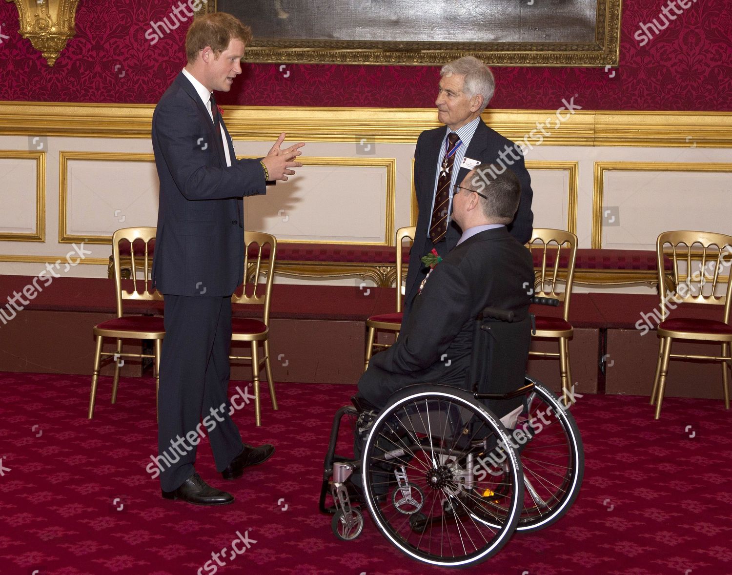 Prince Harry Chats Jim Beaton Gc Editorial Stock Photo - Stock Image ...