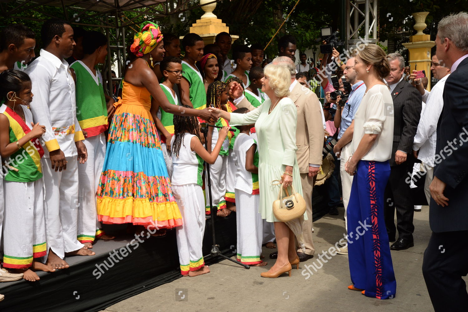 Camilla Duchess Cornwall First Lady Mrs Editorial Stock Photo - Stock ...