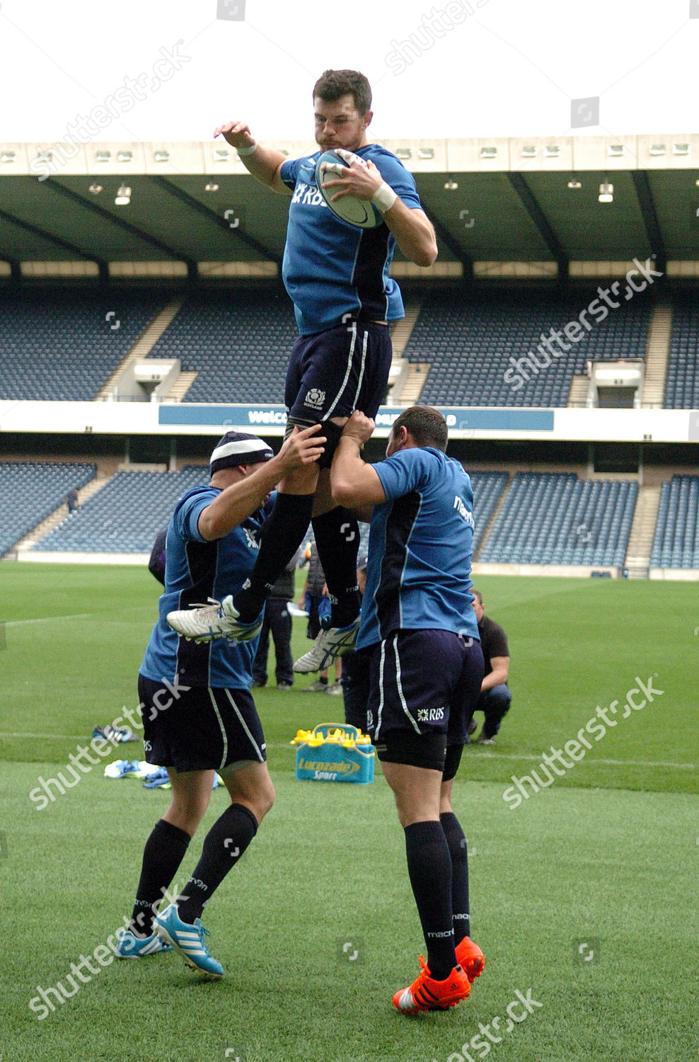 Tim Swinson Scotland Lock During Lineout Editorial Stock Photo - Stock ...