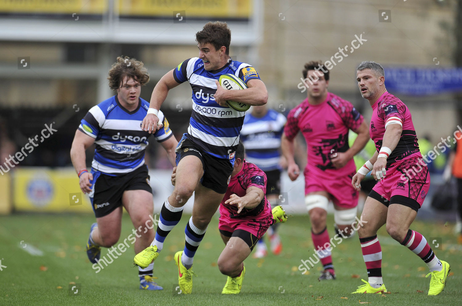 Ollie Devoto Bath Rugby Takes On Editorial Stock Photo - Stock Image ...