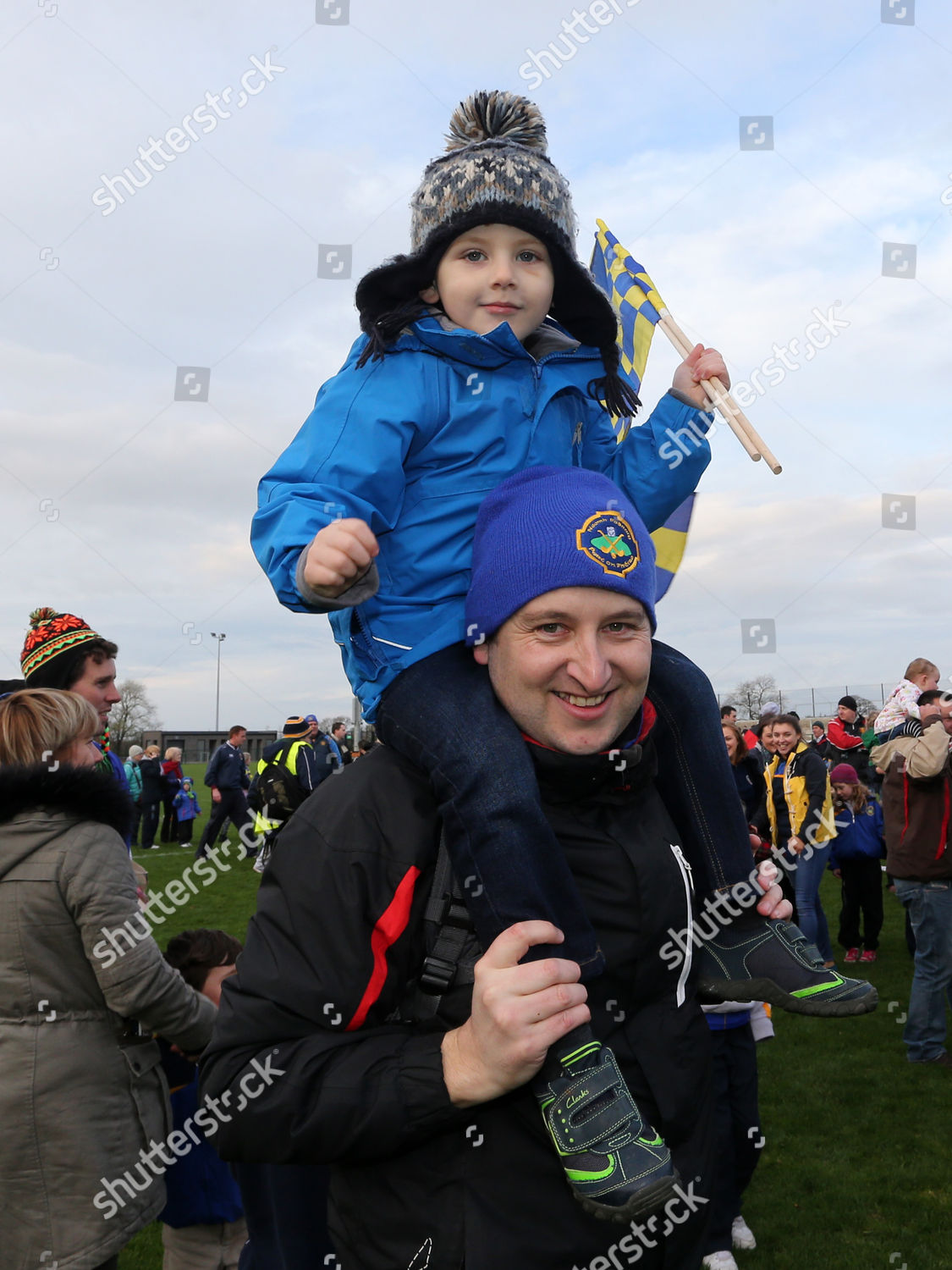 Portaferry Fan Kane Magee His Father Editorial Stock Photo - Stock ...