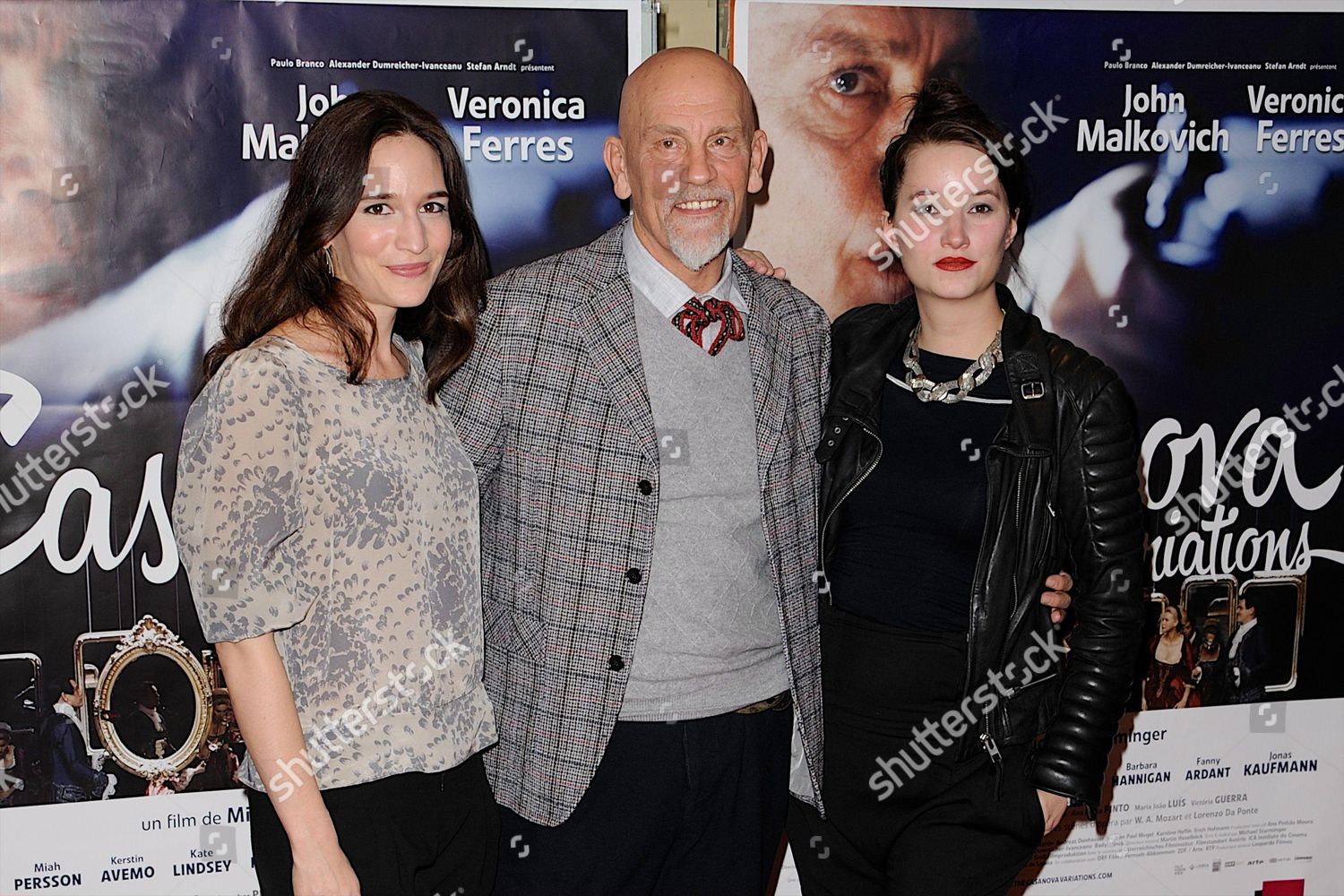 Kate Lindsey John Malkovich Anna Prohaska Editorial Stock Photo - Stock ...