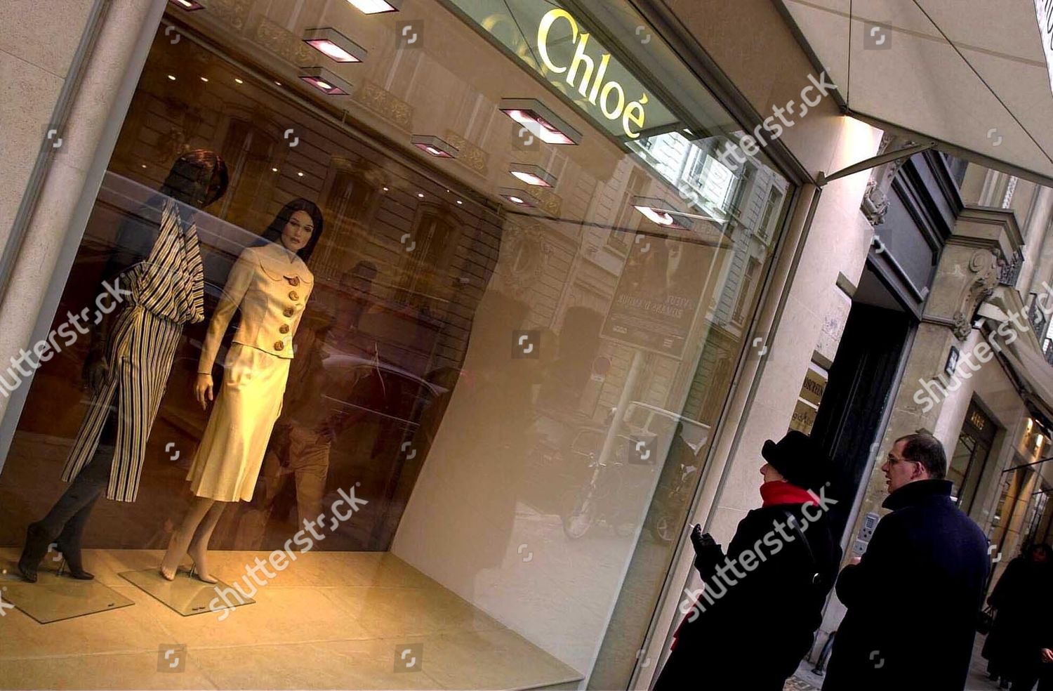 Chloe Hq Store On 5r Rue Editorial Stock Photo - Stock Image | Shutterstock