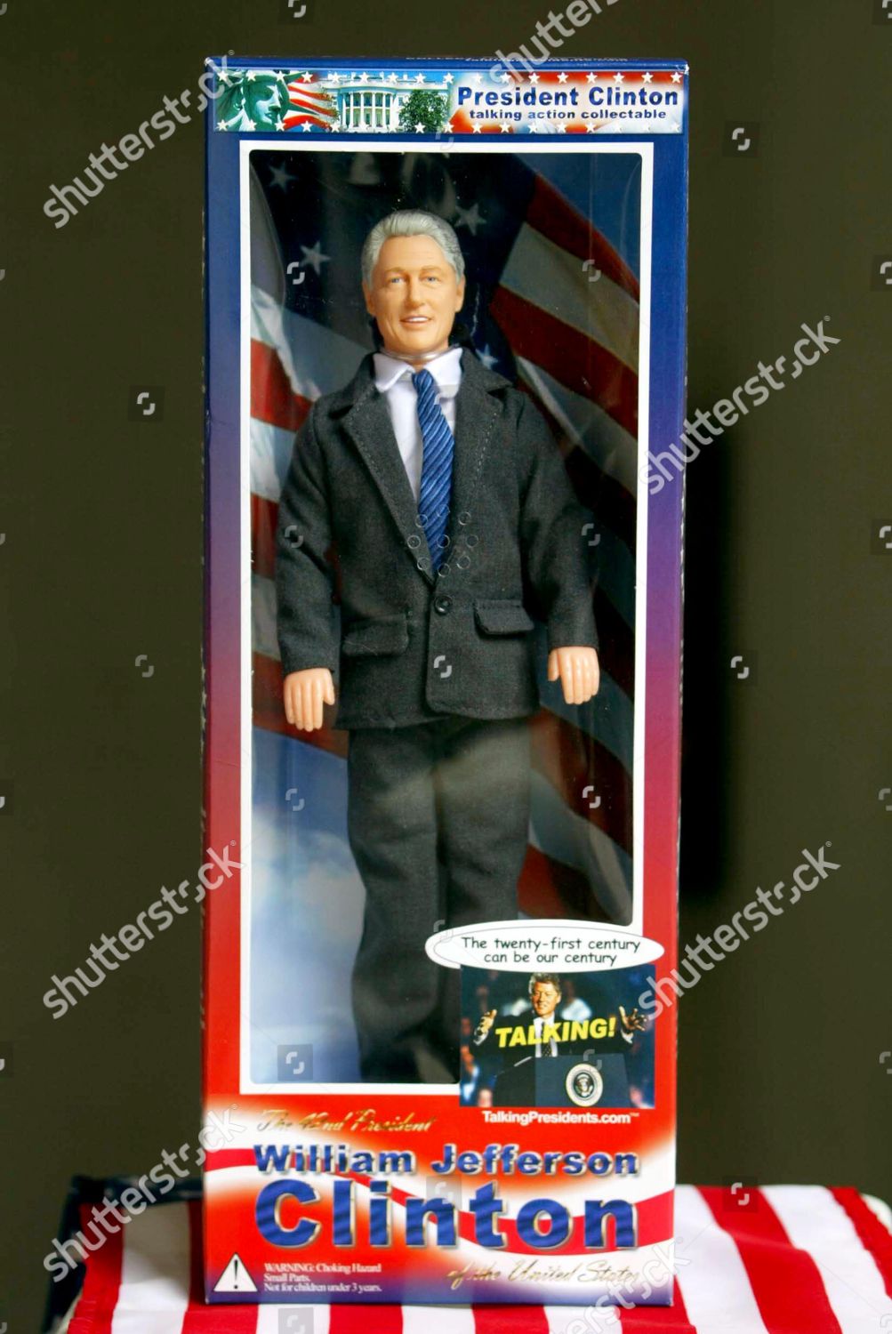 Bill Clinton Talking Action Figure Editorial Stock Photo - Stock Image ...