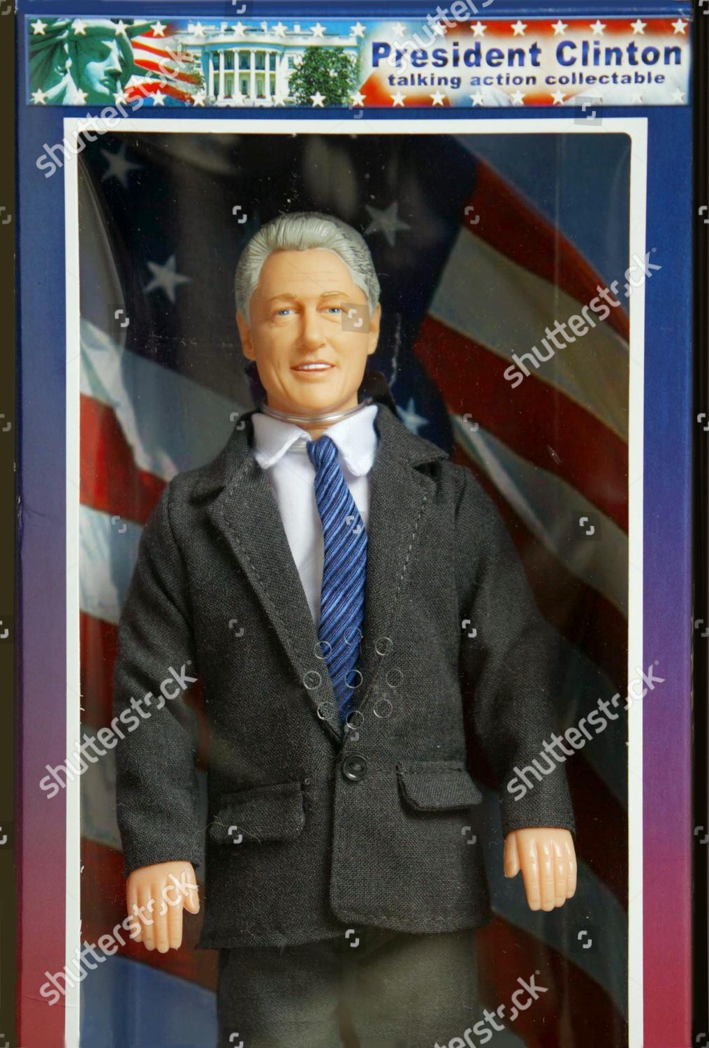 Bill Clinton Talking Action Figure Editorial Stock Photo - Stock Image ...