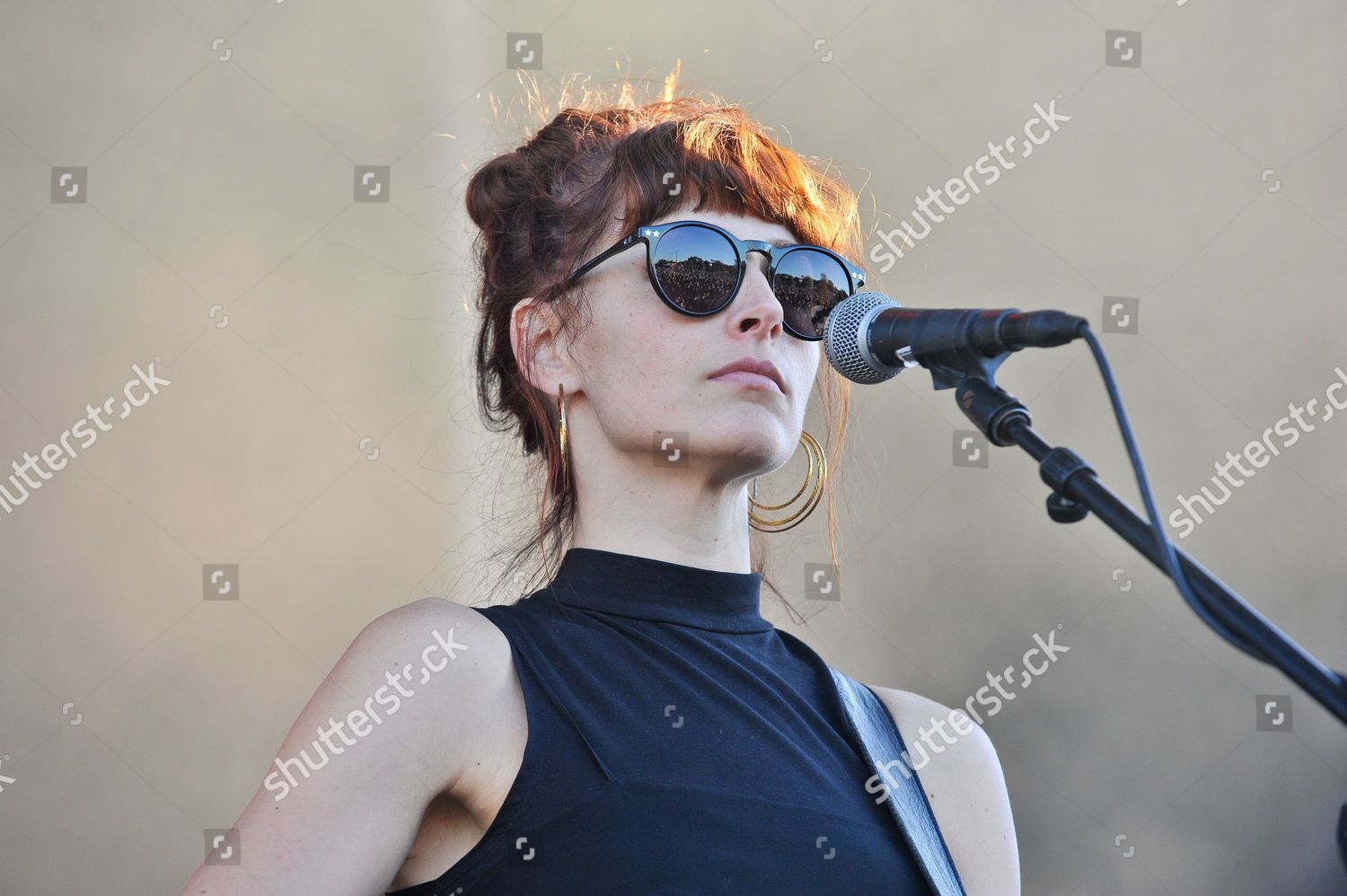 Dum Dum Girls Malia James Editorial Stock Photo - Stock Image ...