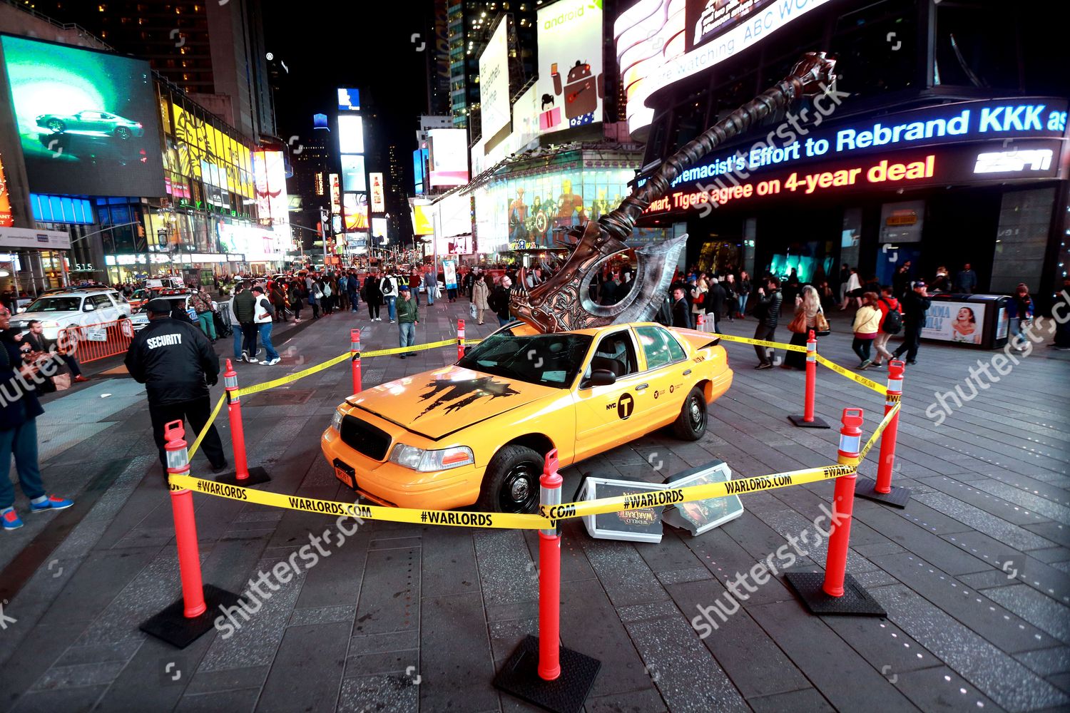 15foot Axe Spells End Times Square Editorial Stock Photo - Stock Image ...