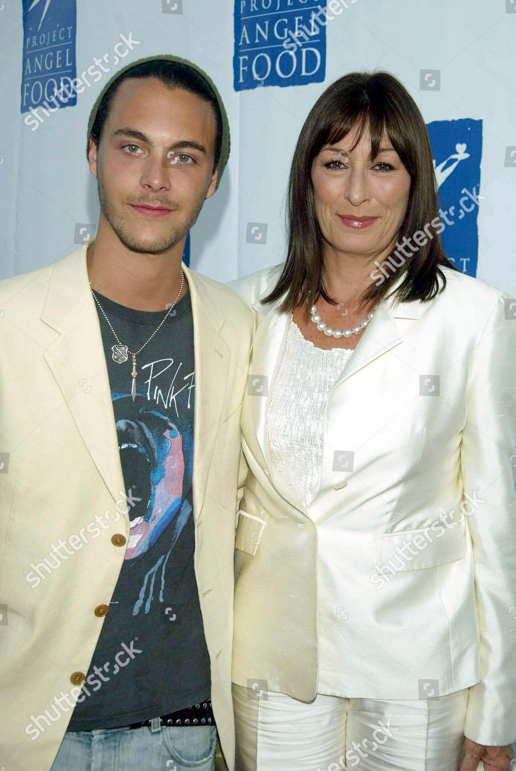 Jack Huston His Aunt Anjelica Huston Editorial Stock Photo - Stock ...