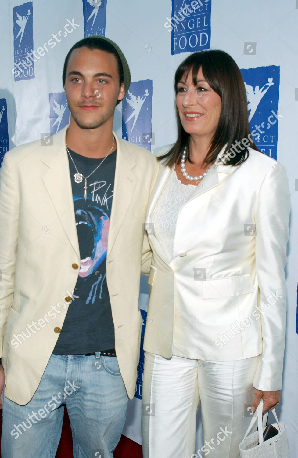 Jack Huston His Aunt Anjelica Huston Editorial Stock Photo - Stock ...