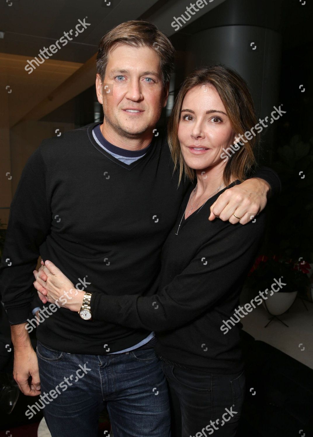 BILL LAWRENCE CHRISTA MILLER Editorial Stock Photo - Stock Image ...