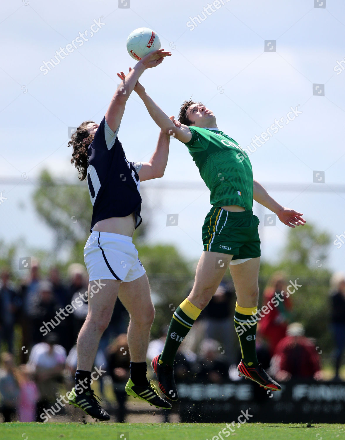 Irelands David Moran Toby Pinwill Vfl Editorial Stock Photo - Stock ...