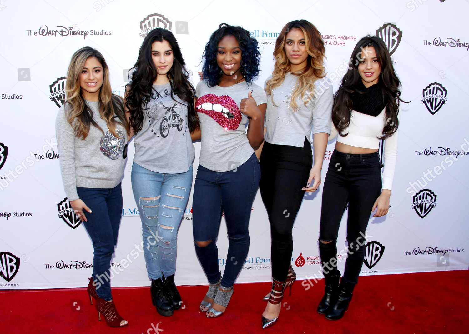 Fifth Harmony Ally Brooke Hernandez Normani Editorial Stock Photo ...