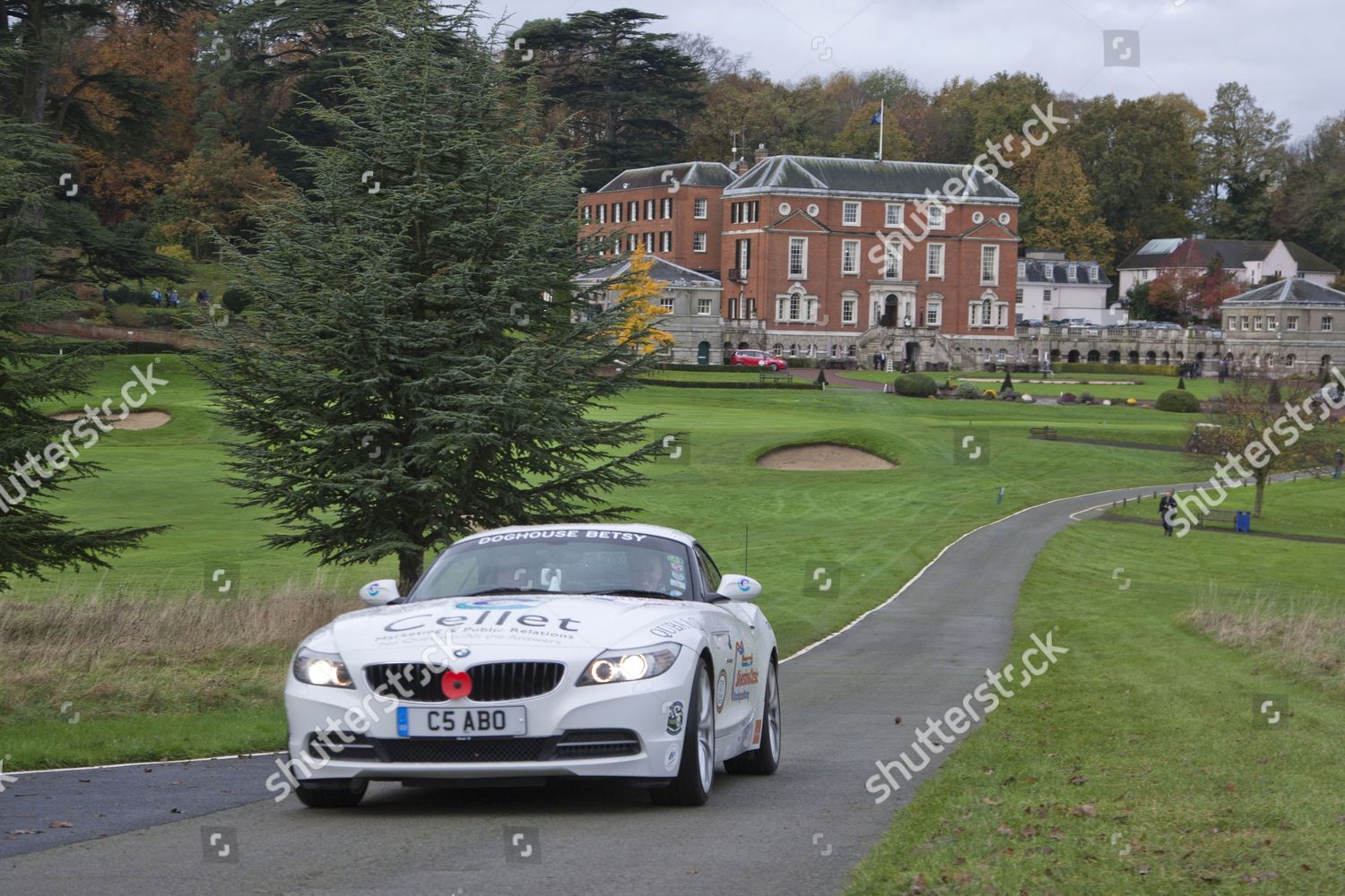 Cars Leave Rac Club Surrey Race Editorial Stock Photo - Stock Image ...
