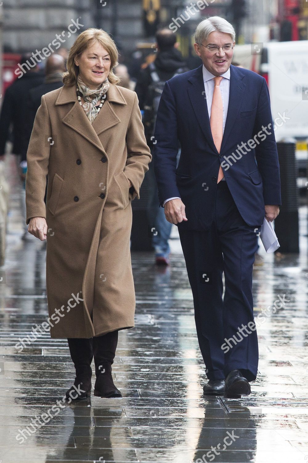 Andrew Mitchell Wife Dr Sharon Bennett Editorial Stock Photo - Stock ...