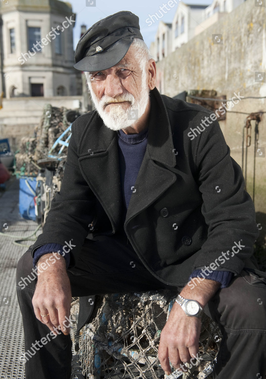 fotos de Ivor Charles 75 Fisherman Weymouth Dorset - Foto de stock de ...