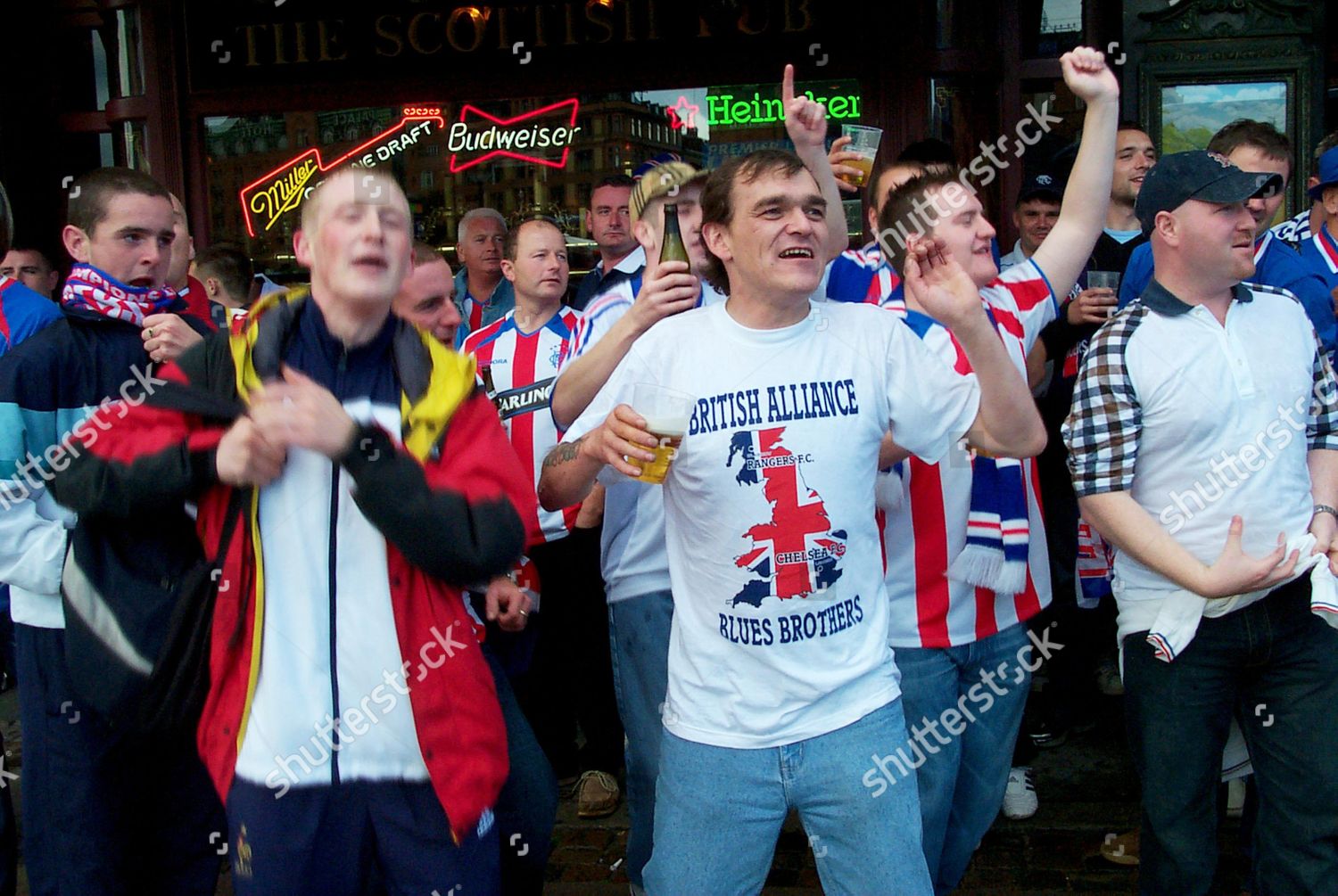 Glasgow Rangers Fans Editorial Stock Photo - Stock Image | Shutterstock