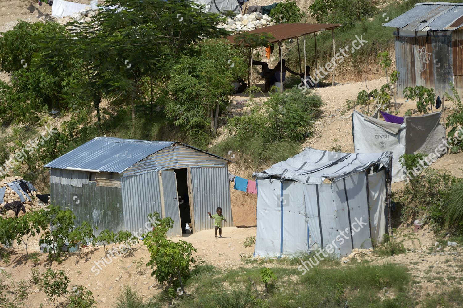 Improvised Huts New Emerging Slum Area Editorial Stock Photo - Stock ...