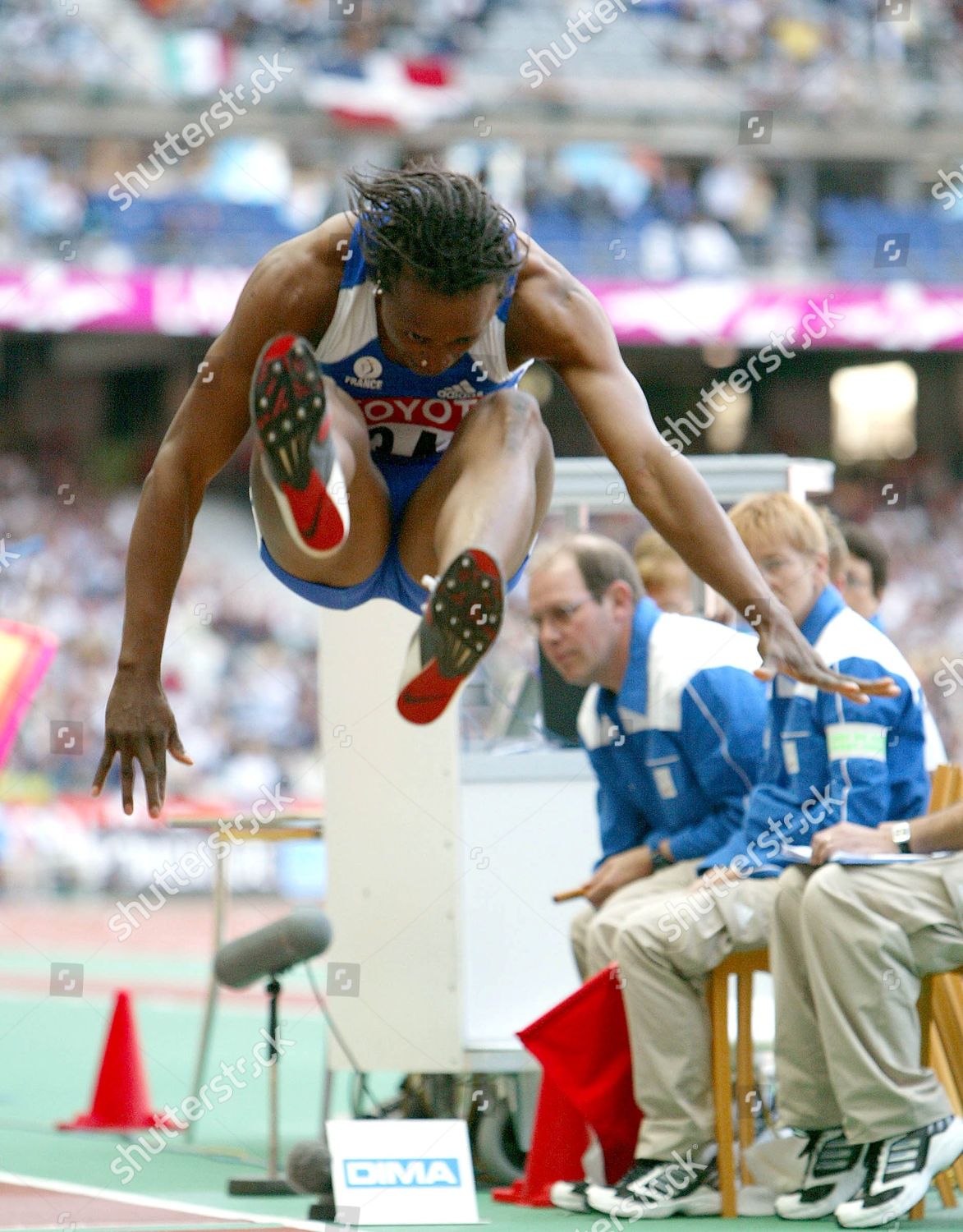 Womens Long Jump Final Eunice Barber Editorial Stock Photo - Stock ...