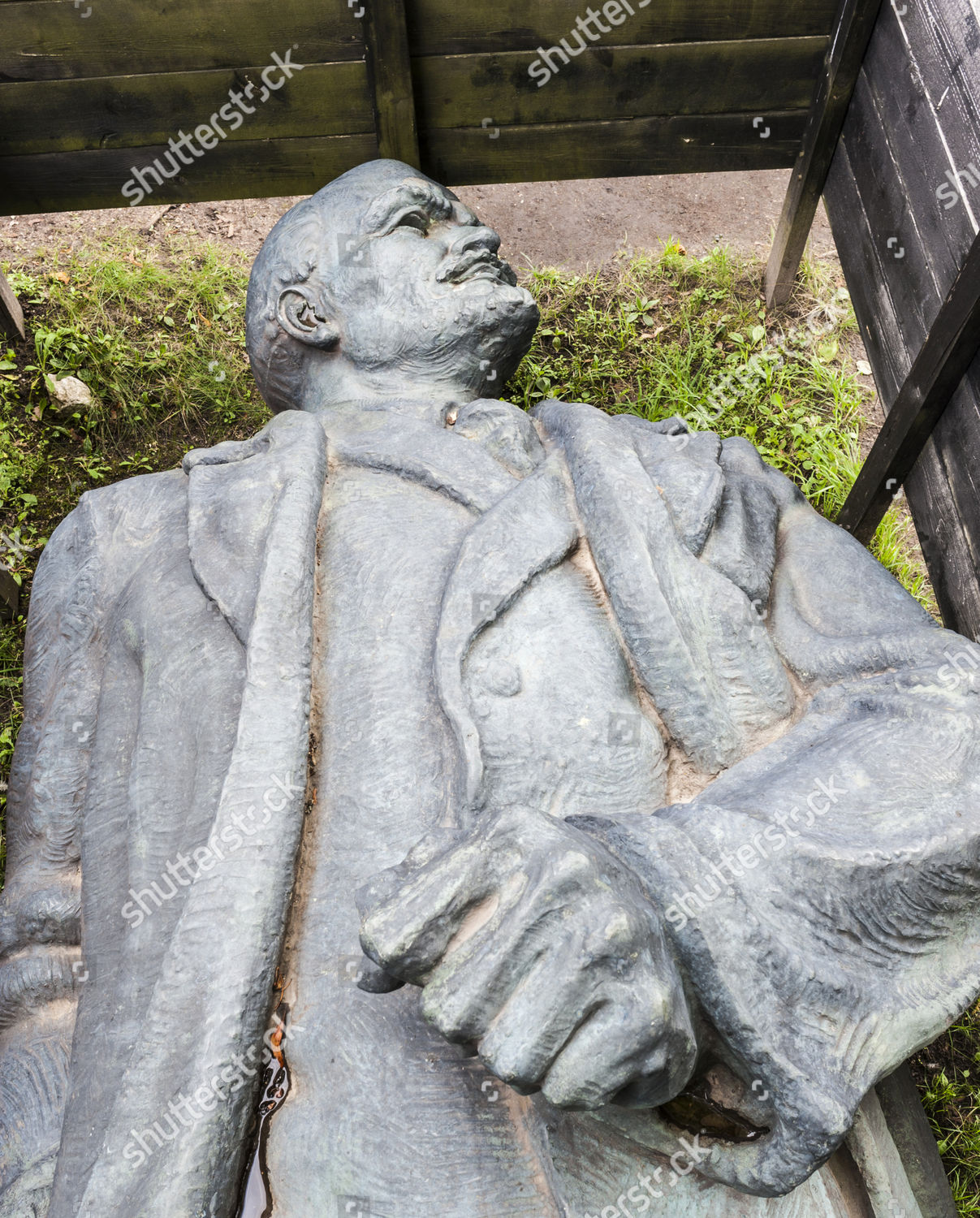 Monument Lenin 1959 Dismantled 1990 Symbolically Editorial Stock Photo ...