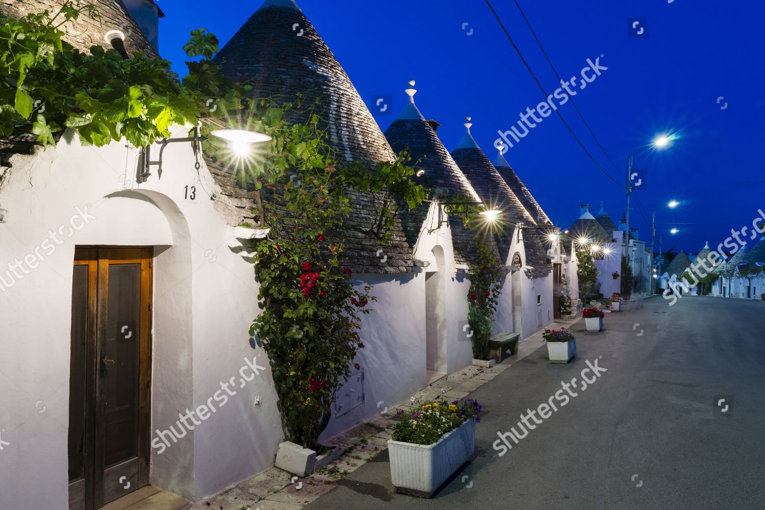 Trulli Traditional Round Houses Trullo Settlement Editorial Stock Photo ...