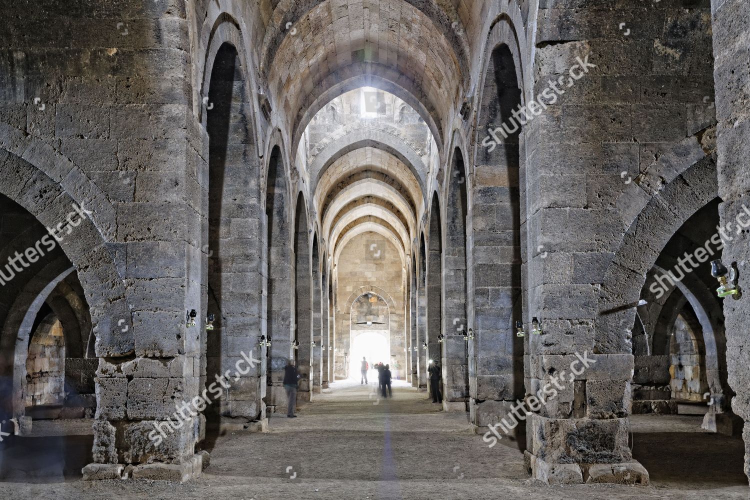 Hall Seljuk Sultan Han Caravanserai Sultanhani Editorial Stock Photo ...