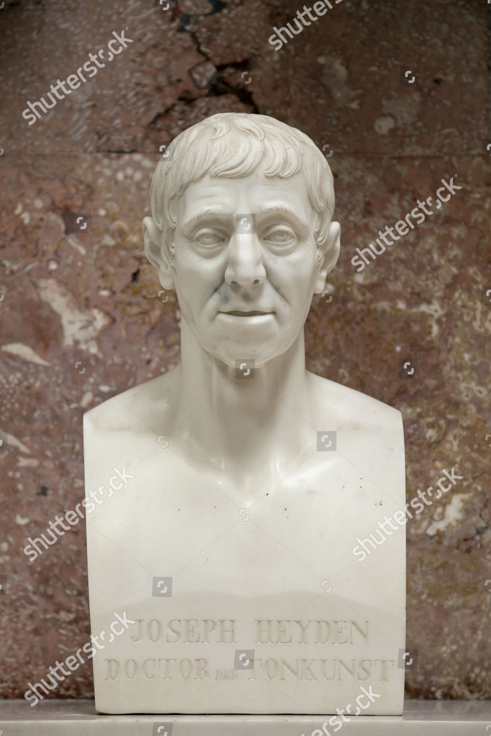Marble Bust Joseph Haydn Walhalla Memorial Editorial Stock Photo ...