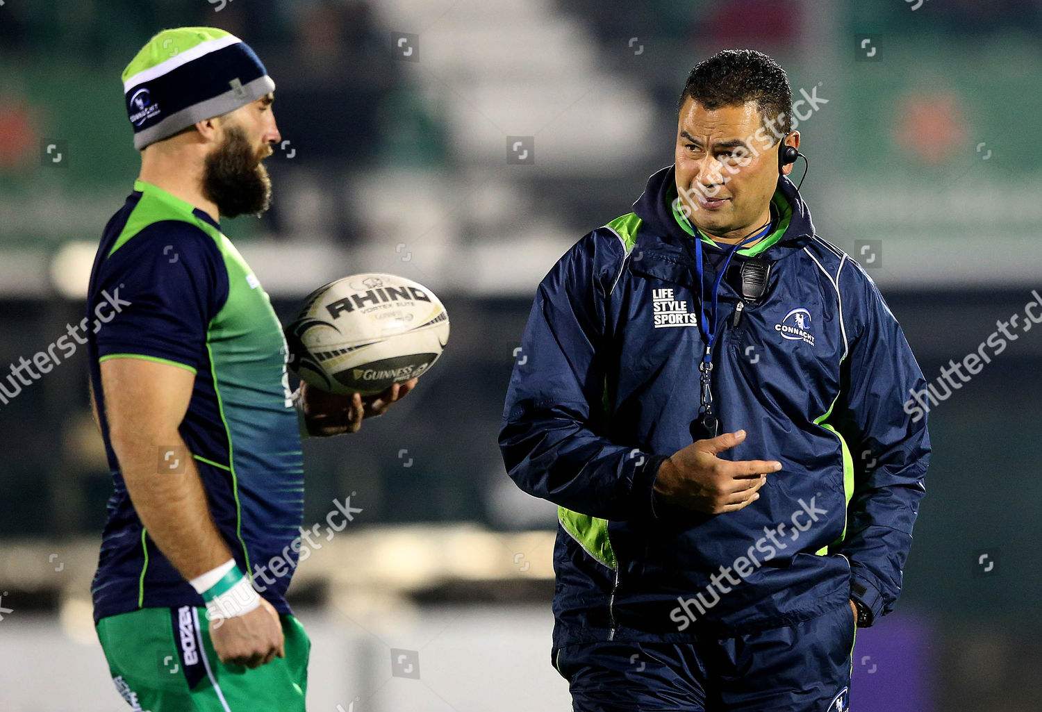 Connachts John Muldoon Head Coach Pat Editorial Stock Photo - Stock ...