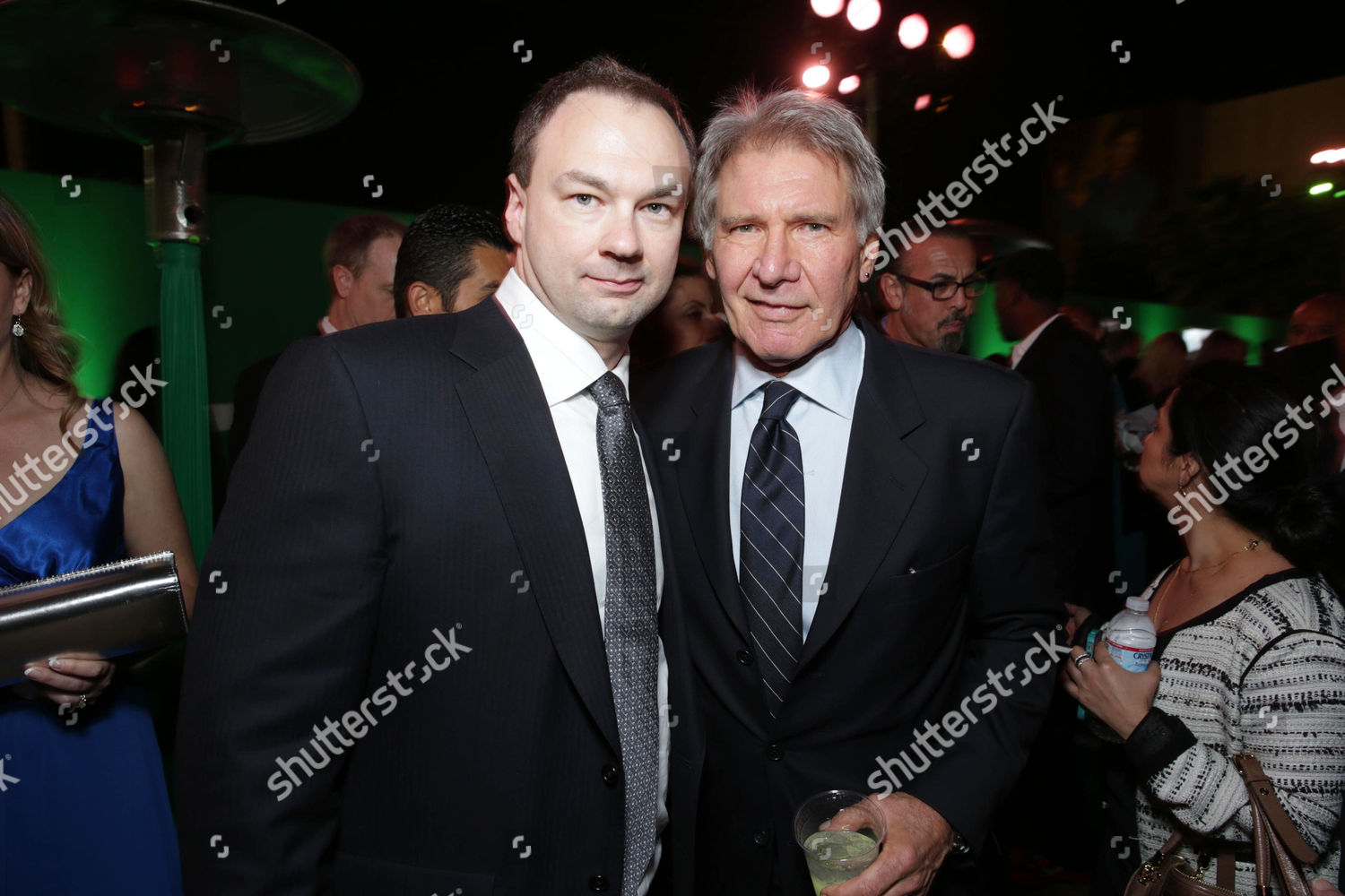 Harrison Ford Thomas Tull Editorial Stock Photo - Stock Image ...