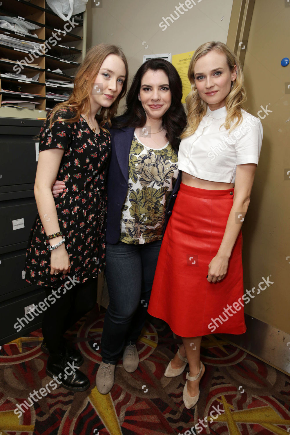 Saoirse Ronan Stephenie Meyer Diane Kruger Editorial Stock Photo ...