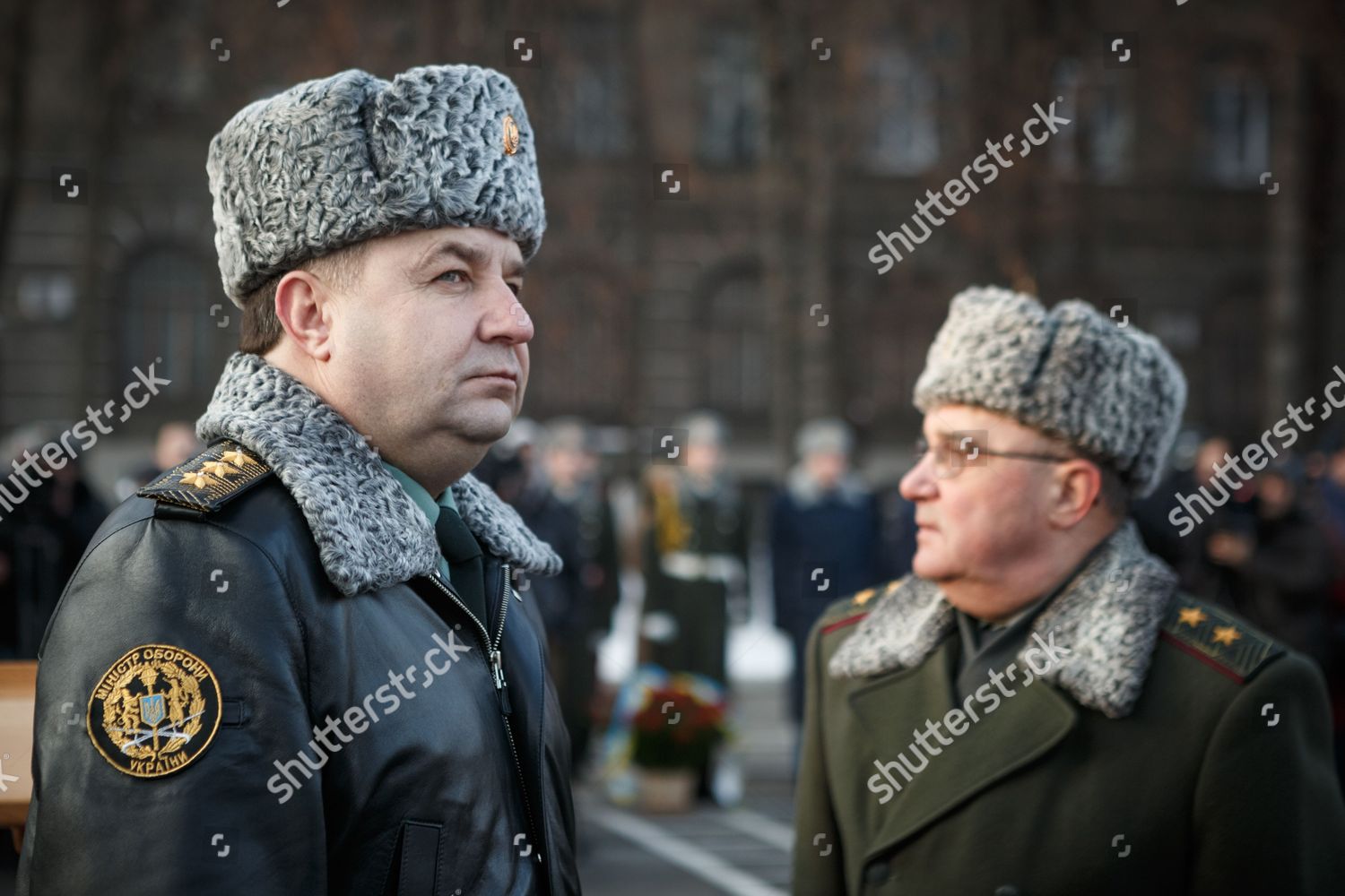 Ukrainian Defence Minister Stepan Poltorak Editorial Stock Photo ...