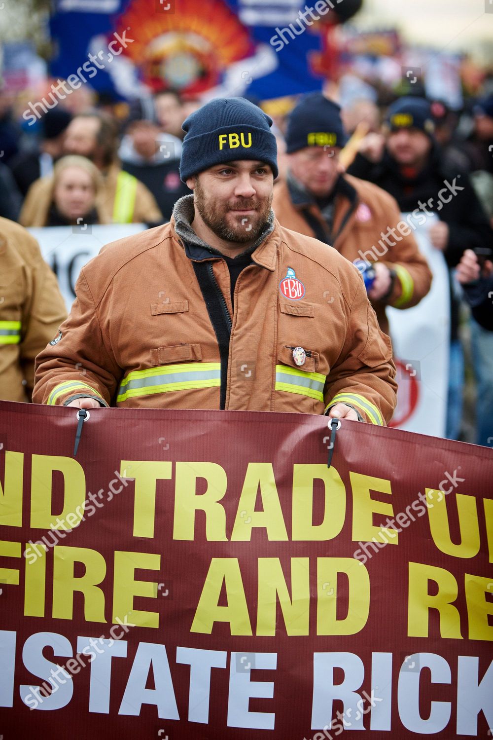 Sacked Firefighter Ricky Matthews Editorial Stock Photo - Stock Image ...