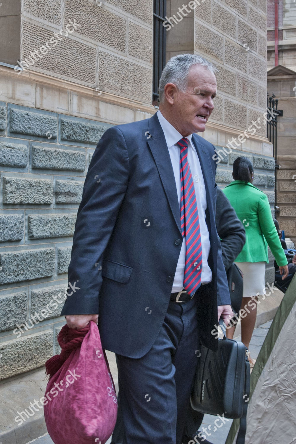 Advocate Barry Roux Leaves Pretoria High Editorial Stock Photo - Stock ...