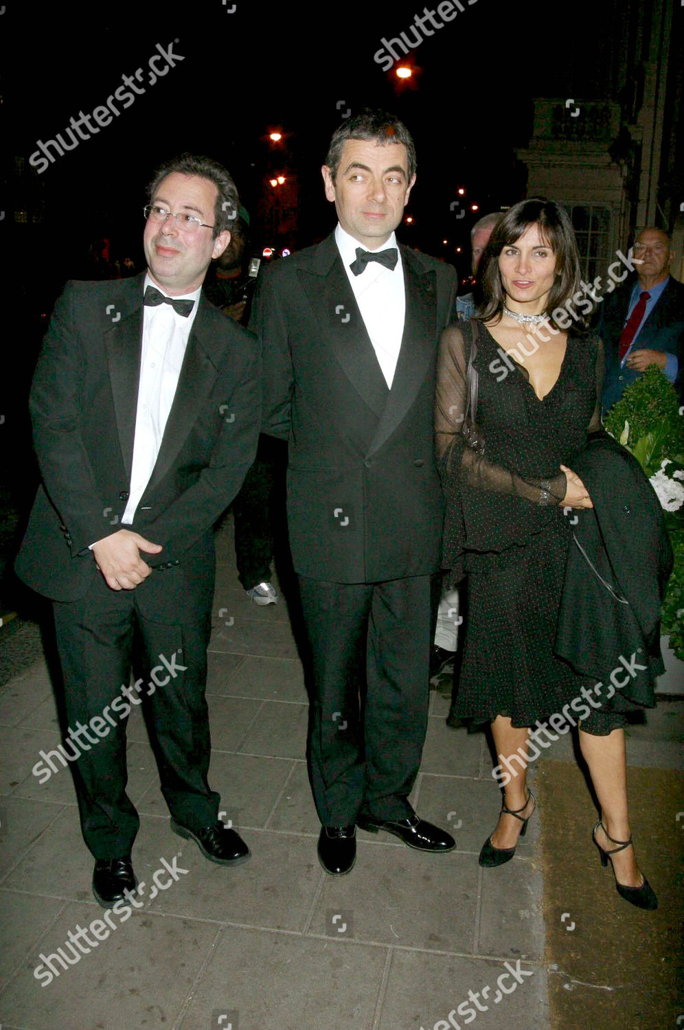 Ben Elton Rowan Atkinson Wife Sunetra Editorial Stock Photo - Stock ...