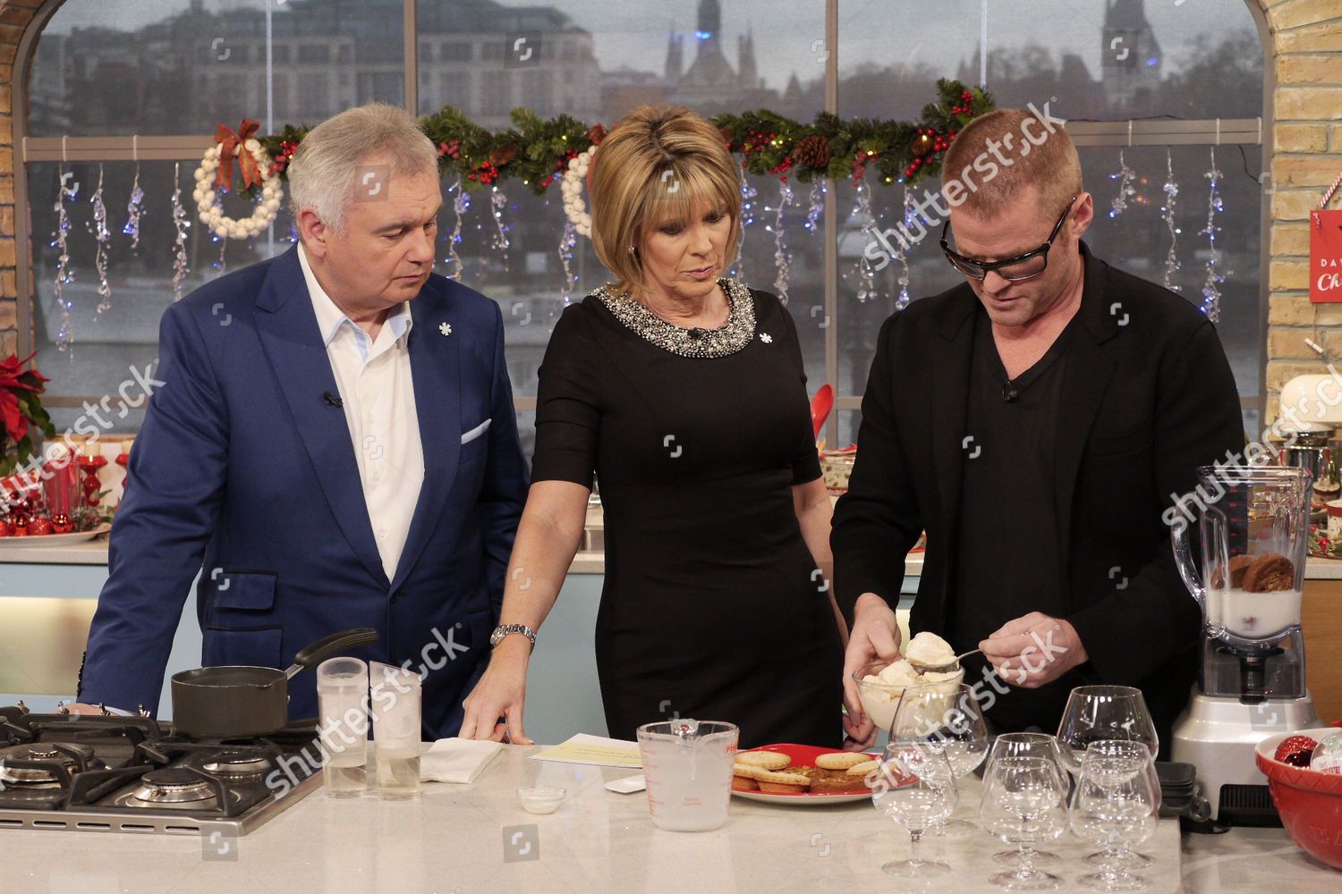 Eamonn Holmes Ruth Langsford Heston Blumenthal Editorial Stock Photo ...