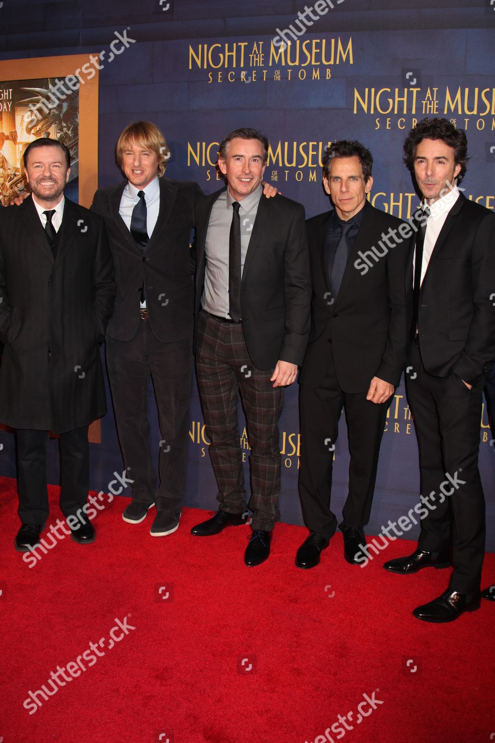 Ricky Gervais Owen Wilson Steve Coogan Editorial Stock Photo - Stock ...