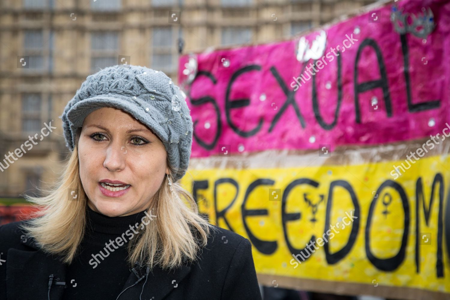 Sex Worker Chloe Rose Protesters Gather Editorial Stock Photo - Stock ...