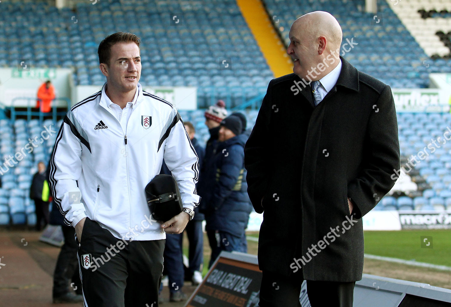 Ross Mccormack Fulham Arrives Elland Road Editorial Stock Photo - Stock ...